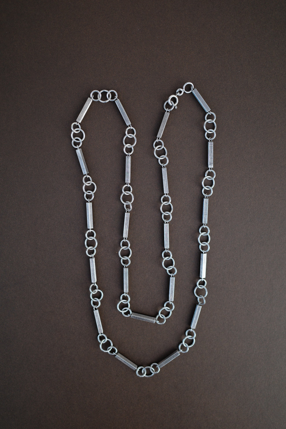 Tube Link Chain – MANO Vintage Jewellery